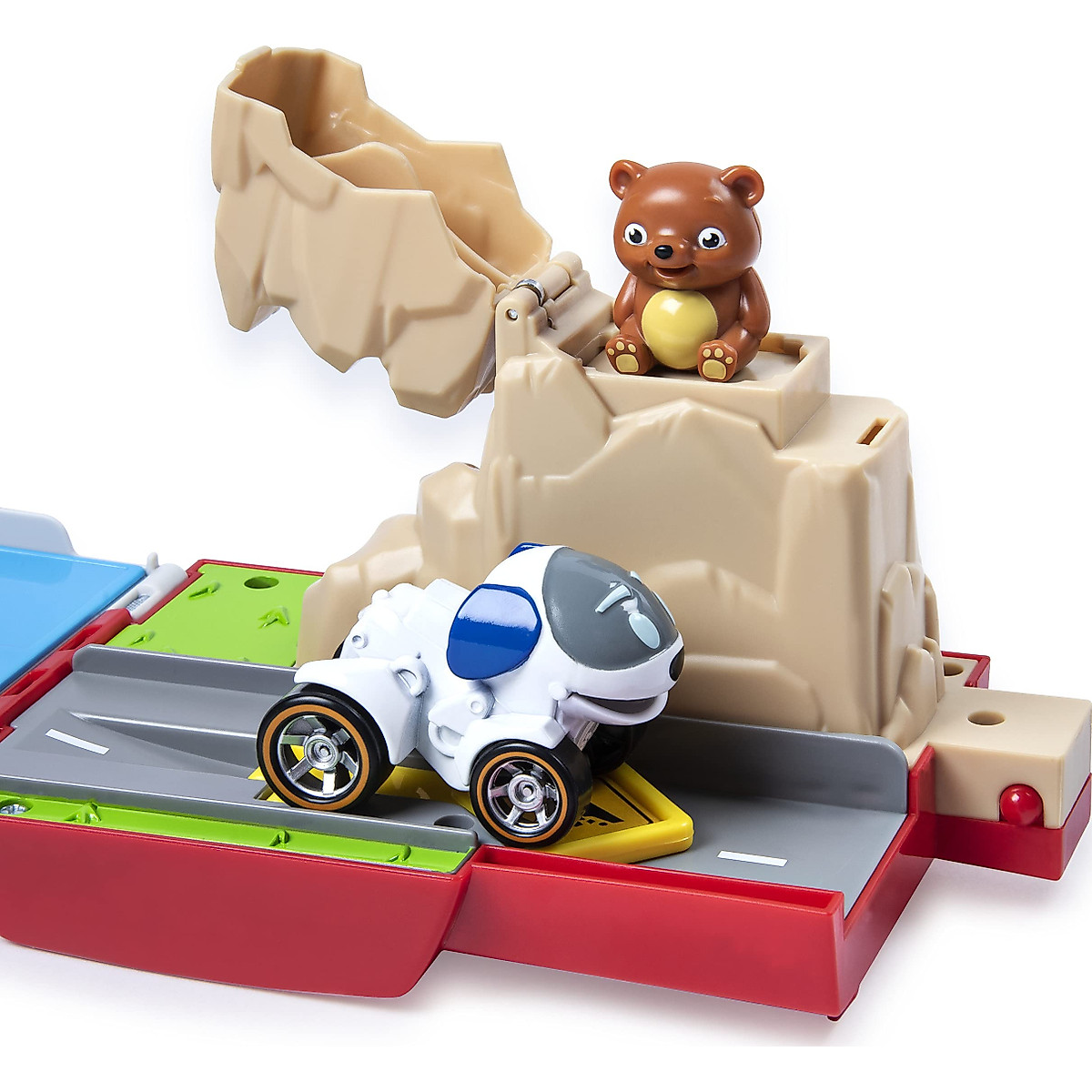 Paw Patrol, Launch’n Haul PAW Patroller, Transforming 2-in-1 Track Set for True Metal Die-Cast Vehicles