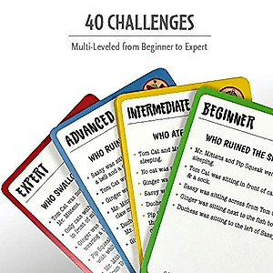 ThinkFun Cat Crimes Brainteaser - Engaging Logic Game for Kids and Adults | Develops Critical Reasoning Skills |Durable Components | Fun Cat Themed Artwork | Ideal for Ages 8+