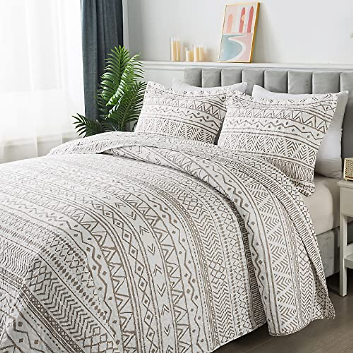 Travan Reversible Striped Quilt Sets