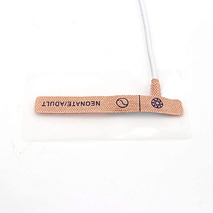 24pcs 9 Pins Compatible Masimo Disposable Neonatal Adult Spo2 Sensor for Masimo LNCS Neo 1862 Probe Adhesive Tape Sensor 9 Pins 3.2 ft Connector-Pronto-7, Rad-5, Rad-57, Rad-8, Rad-87, Radical-7