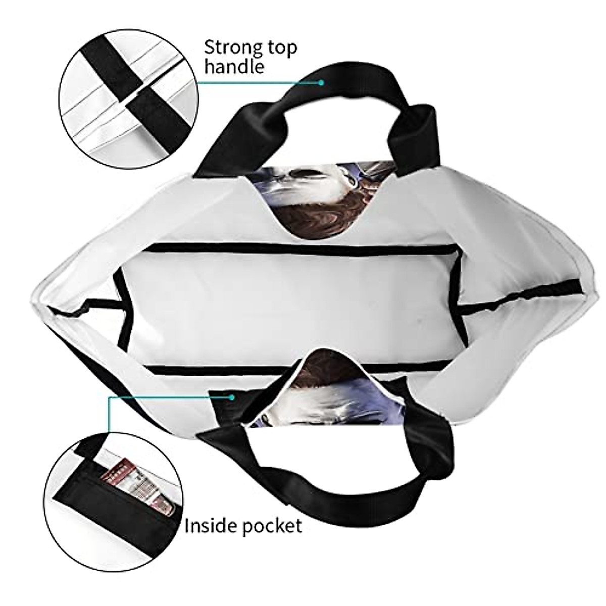 Michael Horror Myers Women's Shoulder Bags Purse Lightweight Satchel Handbags Casual Messenger Tote Bag