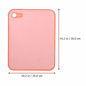 Hemoton Wheat Straw Cutting Board Fruit Vegetable Chopping Cutting Board with Double-sided