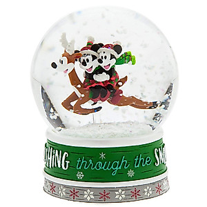 Disney Parks Nordic Winter Holiday Snowglobe