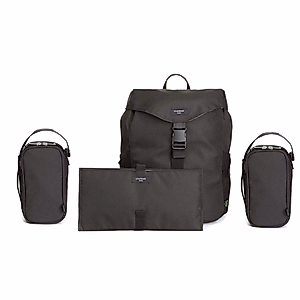 Storksak Eco Backpack Changing Bag - Black