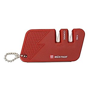 Wüsthof WUSTHOF Mini Knife Sharpener Double, red, 20 cm