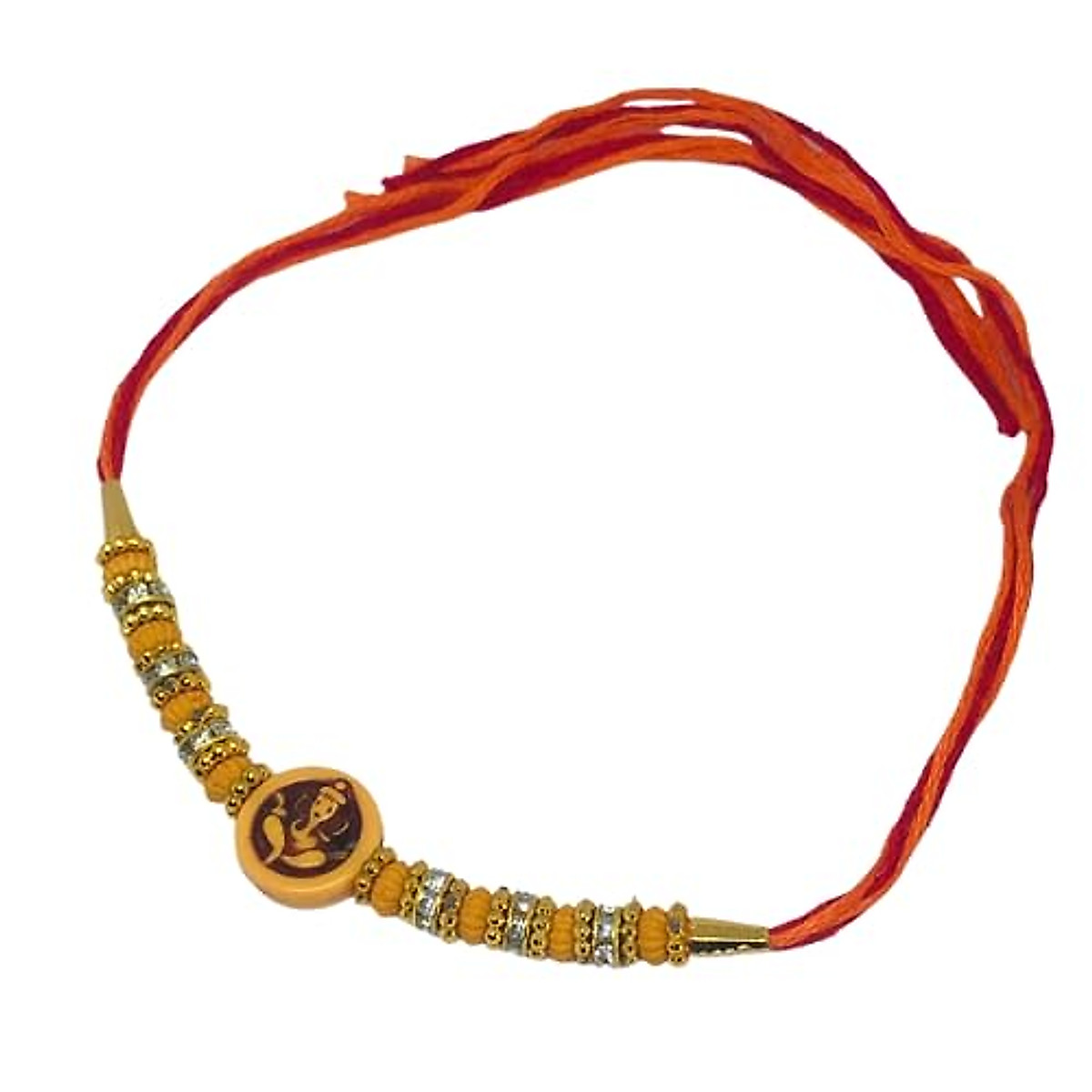 Siddhivinayak Ganesha Rakhi for Brothers, Rakhi Bracelet for Brother, Assorted Handmade Rakhi, Fancy Rakhi, Rakhi Thread