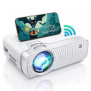 DROOS Mini Projector Portable WiFi Video Projector 720P Native 1080P Full Support, LED Projector with HDMI (Color : GC357, Size : (projectors)