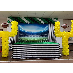 RUINI Football Field Photography Backdrop Football Field AuditoriumLight Themed Party Backdrop 9x6FT