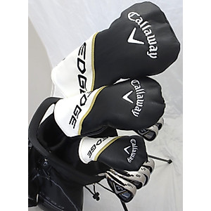Callaway Left Hand Mens Golf Club Set Regular Flex Complete Driver, Fairway Wood, Hybrid, Irons, Putter, Stand Bag LH
