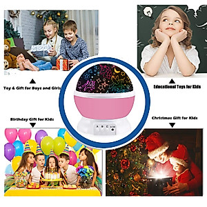 Night Light for Kids,Unicorn Gifts for Girls,Star Projection Gifts for Teenage Girls with Music 2 in 1 Popular Cool Toys Christmas Xmas Birthday Gifts for Girls Age 3 4 5 6 7 8 9Year Olds Baby Girls