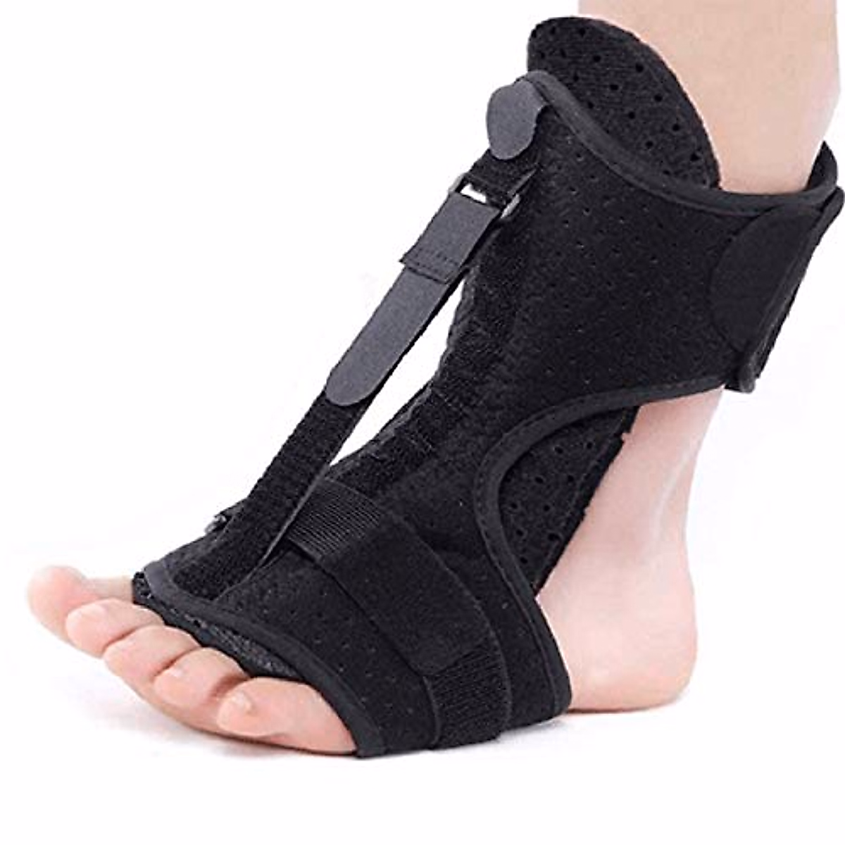 COOVS Plantar Fascitis Night Splint Foot Drop Orthotic Brace, Adjustable Ankle Brace Foot Drop Orthotic Brace for Plantar Fasciitis, Heel, Ankle, Arch Foot Pain, Support for Women, Men