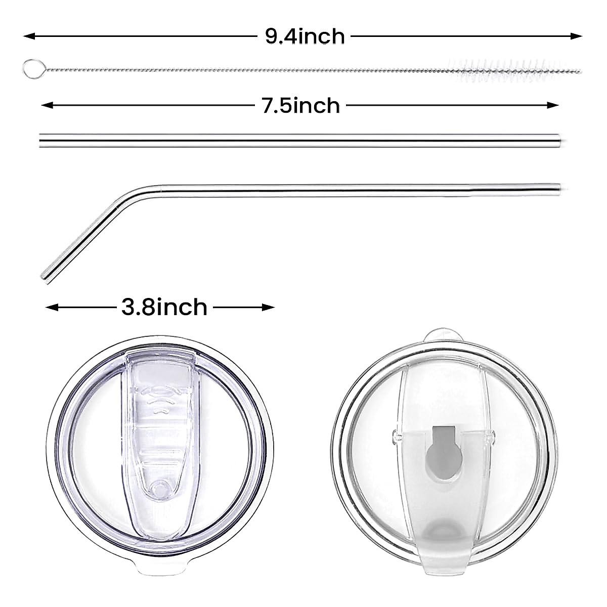 KINGGGGG Tumbler 30 Oz 1st Steel Coffee Cav Stainless with Lid and Straw Insulated