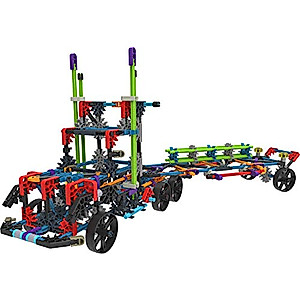 K'nex Intermediate 60 Model Building Set - 395 Parts - Ages 7 & Up - Creative Building Toy, Multicolor, includes K'NEX Parts and Pieces, Instruction Booklet, Medium