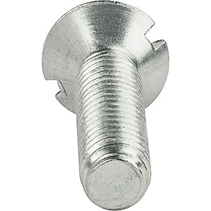 1/4-20 x 2-1/2" Slotted Oval Head Machine Screws Stainless Steel 18-8 Qty 25 D&J