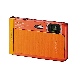 Sony DSC-TX30/D 18 MP Digital Camera with 5x Optical Image Stabilized Zoom and 3.3-Inch OLED (Orange)