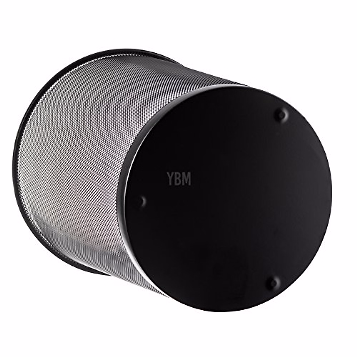 YBM Home Mesh Wastebasket Trash Can for Home and Office Workspace, Metal Office Trash Can Round-Shaped, 4.75 Gallon, 2484