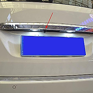 EKYLIN Car Auto Rear View Backup Camera Flush Mount Housing Waterproof 18.50mm Hole Saw Drilling