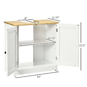 Pedestal Sink Storage Cabinet with 2 Doors and Shelf Bathroom Sink Cabinet Under Sink Cabinet Bathroom Vanity Cabinet Space Saver Organizer for Home