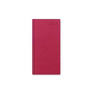 Letts Verona Slim week to view 2024 diary - pink
