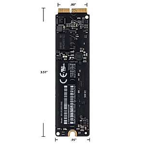 Odyson - 256GB SSUAX SSD Replacement for Apple MacBook Air 11" A1465 (Mid 2013-Early 2014), 13" A1466 (Mid 2013-Early 2014)
