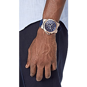 Michael Kors Analog Blue Dial Men's Watch
