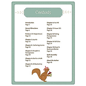 101 Maple Street: A Fanciful Quilt of Woodland Wonders