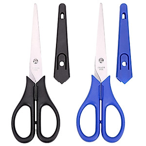 YOUGUOM 6.5in Multipurpose Scissors, Stainless Steel Sharp Shears for Office Home School Students Household General Use Craft Supplies - 2 Pack