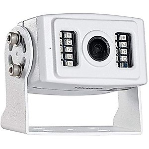 Voyager VCMS20 Rear Color Camera with LED Low-Light Assist, White, 1/3" CMOS Image Sensor, 600 TV Lines Resolution, 145° Viewing Angle, Built-in Microphone, Electronic Iris Shutter, Waterproof (IP69K)