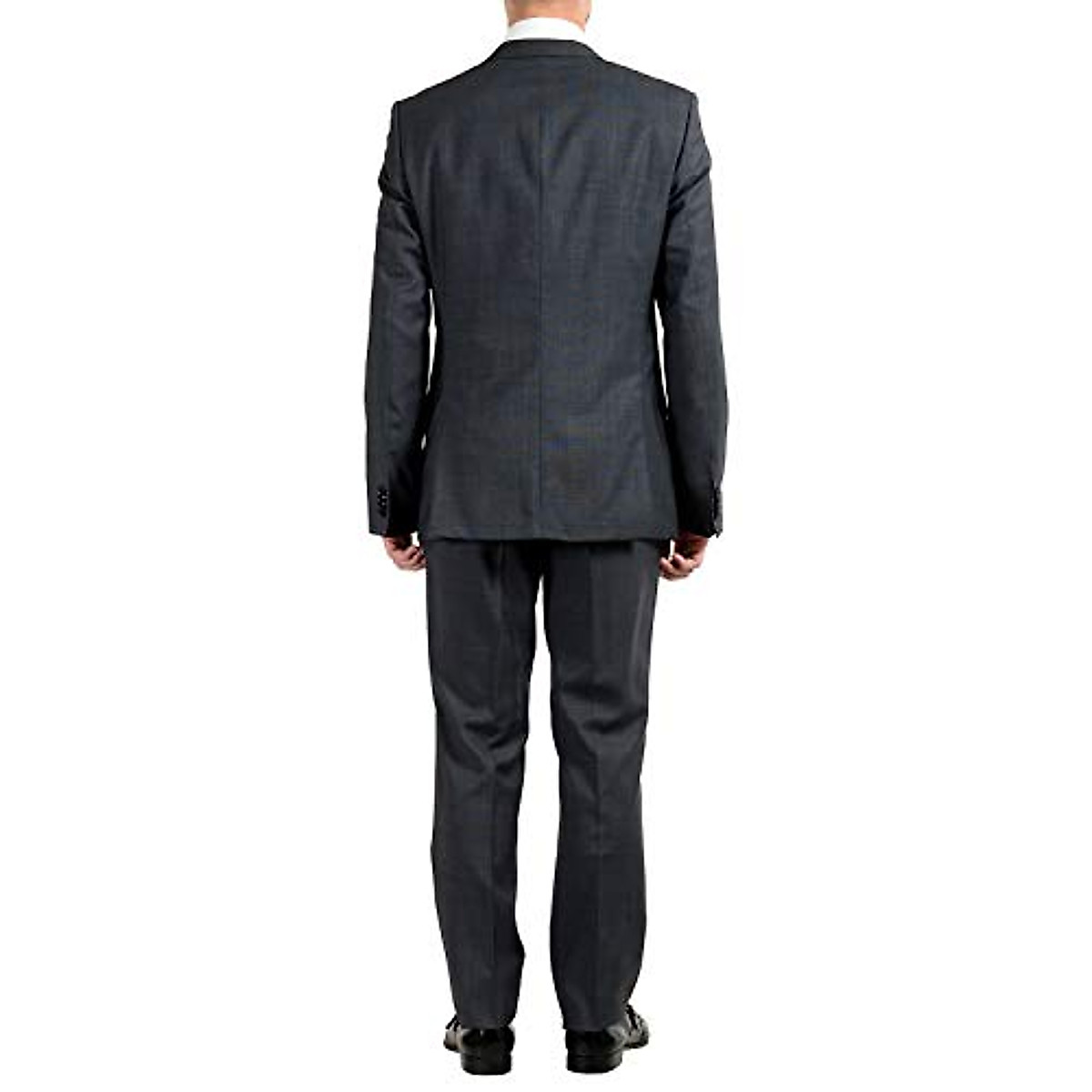 Hugo Boss "C-Huge1/C-Genius Men's Wool Two Button Suit US 40L IT 50L Gray