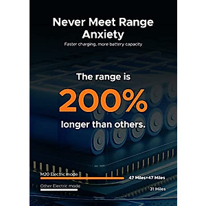 GOLMEZIL ENGWE-Electric-Bike Vintage Electric-Motorcycle-Adults Peak 1000W-Electric-Dirt-Bike - 20" Fat Tire 28MPH&94Miles Range E-Bike with 48V 13AH /26AH Removable Battery Ebikes 7 Speed