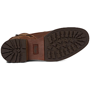 Florsheim Mens Chalet Cap Toe Boots Brown Crazy Horse 14 Medium