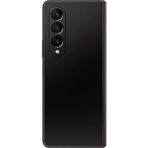 Galaxy Z Fold 4 Cell Phone, Factory Unlocked Android Smartphone, 256GB, Flex Mode, Dual Sim (1x eSim + 1x Nano) Multi Window View, Foldable Display, Korean International Version, Phantom Black
