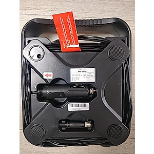 WindGallop Digital Car Tire Inflator Portable Air Compressor for Car Tires 12v Car Air Pump Tire Pump with Pressure Gauge LED Light Valve Adaptors for Bike Automobiles Basketball Pool Toys (1606y)