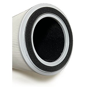 Nispira 3-in-1 True HEPA with Activated Charcoal Replacement Filters, Compatible with TOPPIN TPAP001 Air Purifier Comfy Air C2, 1-Pack