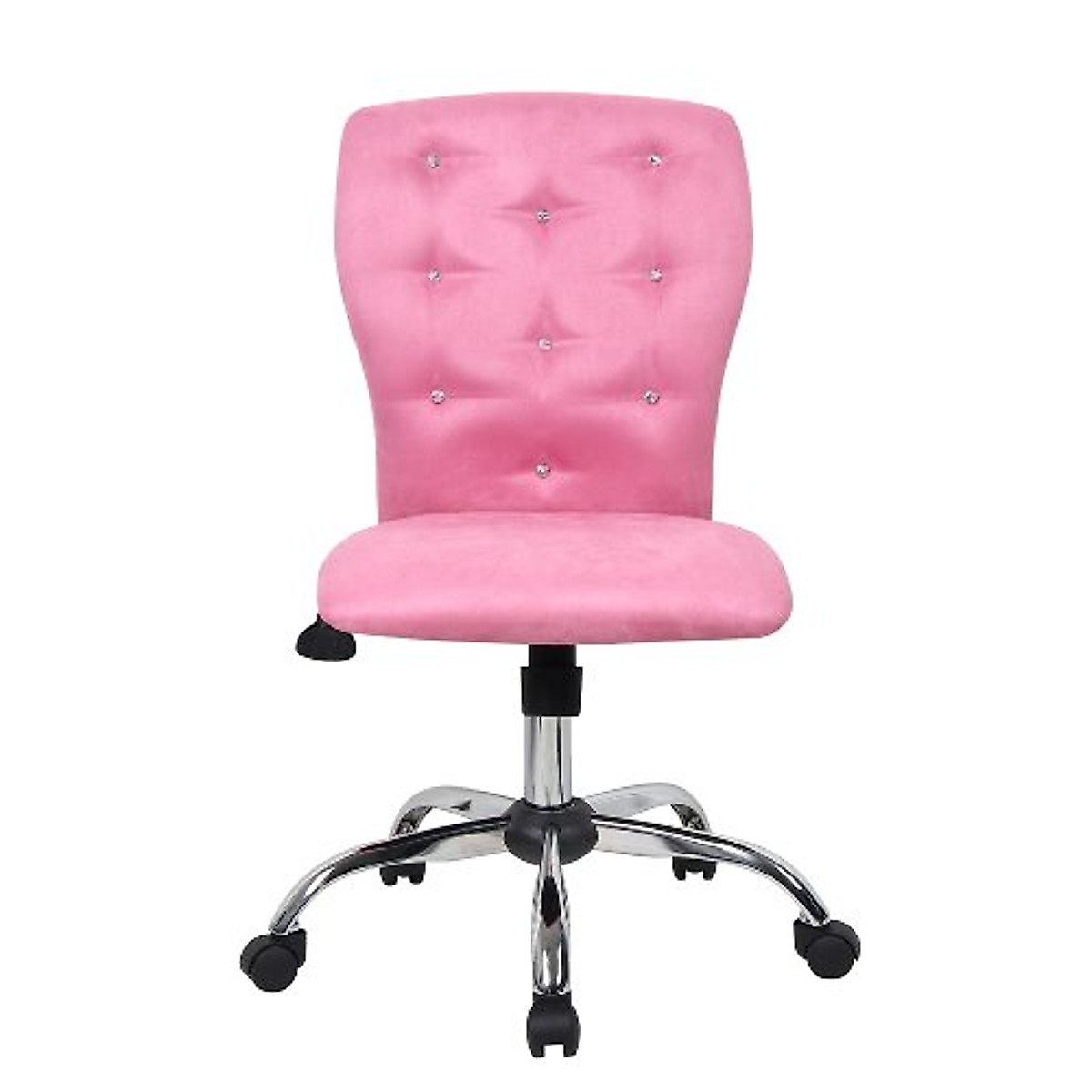 Boss Office Products Tiffany Modern Office Chair in Pink