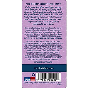 Tree Hut Post Shave Soothing Mist, Essentials for Soft, Smooth, Bare Skin, Pomegranate, 4.8 Fl Oz