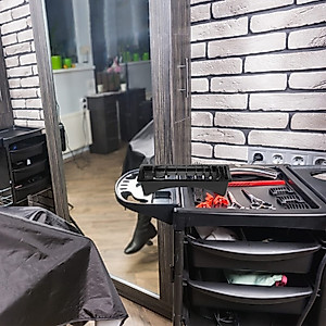 Clipper Guard Tray Plastic Blades Organizer Barber Guide Comb Storage Box Clipper Holder Hair Tools Organizer Table Storage Tray For Hair Clipper Comb 2Pcs Guide Comb Storage Case