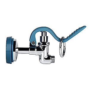 KWODE Blue Pre Rinse Spray Valve for All Brand Commercial Kitchen Sink Faucet Sprayer Replacement Part High Pressure 1.42gpm Water Flow Dish Sprayer