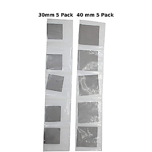 IC Graphite High Compression Thermal Pad - Permanent Replacement for Thermal Paste/Grease (30X30 mm 5-Pack)