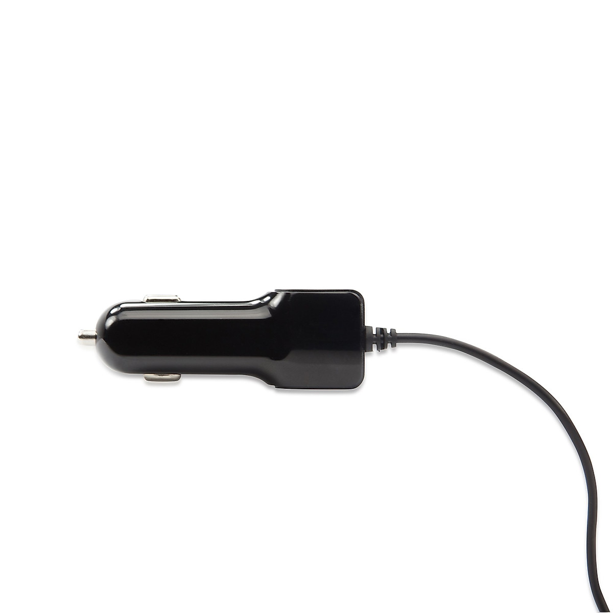 BoxWave Car Charger Compatible with Plum Ram 8-3G - Car Charger Plus, Car Charger Extra USB Port with Integrated Cable for Plum Ram 8-3G - Black