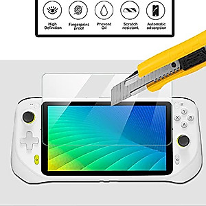 Screen Protector for Logitech G Cloud Gaming Handheld Console, Flexible Anti-blue Light Screen Film for Logitech G Cloud Console Gaming Accessories (Non-tempered glass)