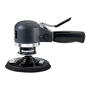 Ingersoll Rand 311A Dual-Action Angle Air Sander, 6" Adhesive Pad, 12,000 rpm, 0.25 hp, Side Exhaust