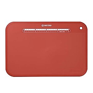 Kyocera Advanced Flexible Cutting Mat, 14.5-inch by 9.8-inch by 0.1-inch, Red