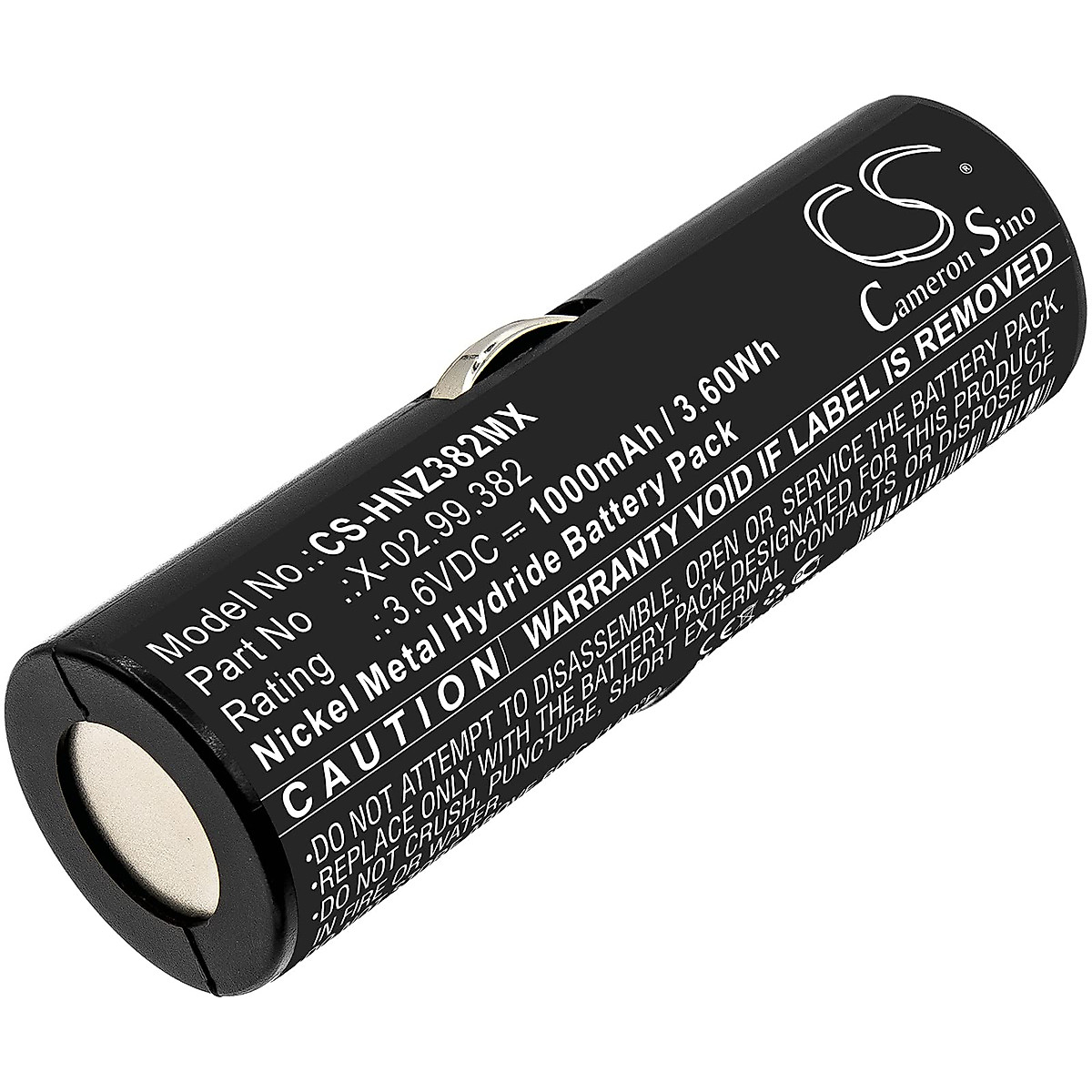 SCESMIA Replacement Battery for Heine Beta Handles, Ophthalmoscope Beta 200, Ophthalmoscope Beta 200s, Short F.O. Laryngoscope Handle 3.6V/4400mAh