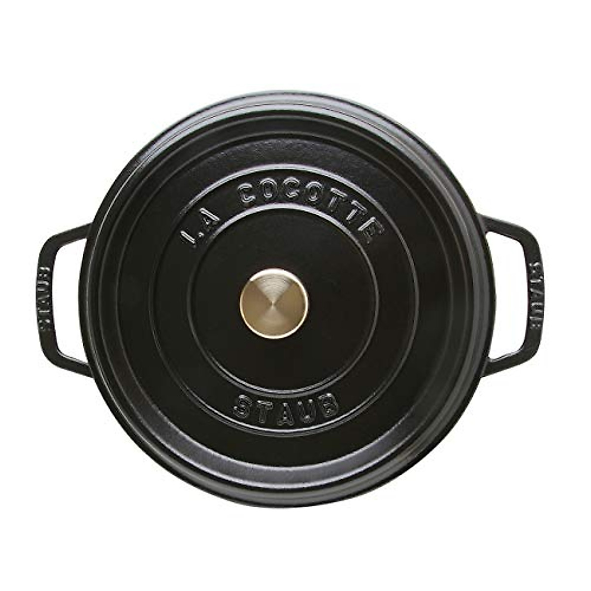 Staub Cast Iron Dutch Oven 5-qt Tall Cocotte, Made in France, Serves 5-6, Matte Black