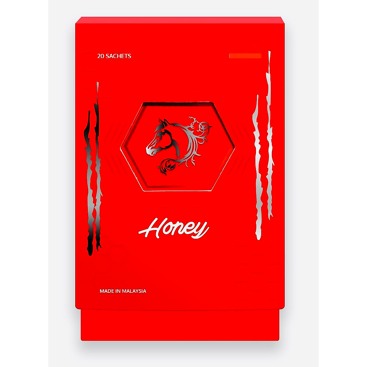 AR&R Organic Honey with Natural Jelly Bee Pollen - Large Pack 20