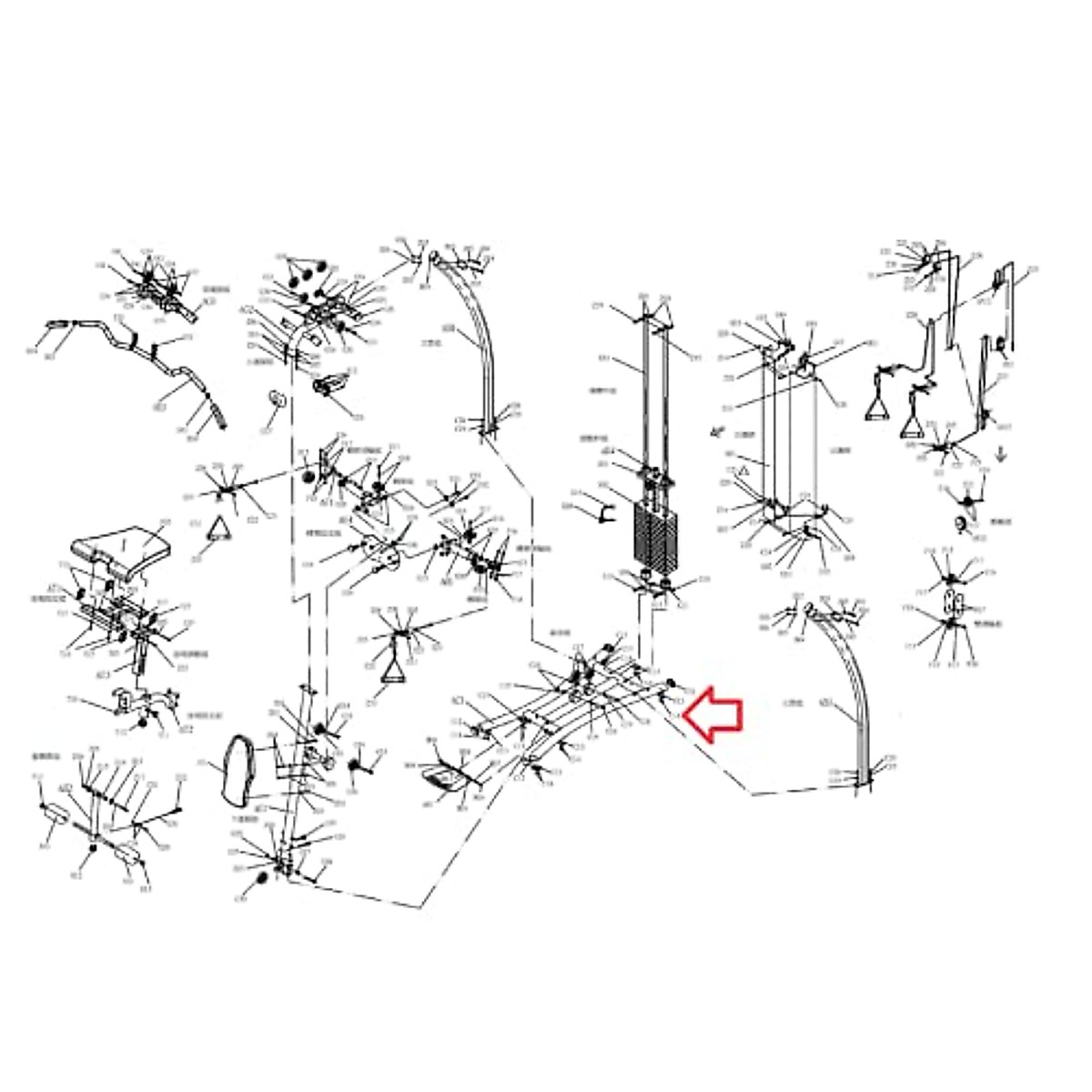 Hydra Fitness Exchange Hex Socket Screw M5x0.8Px20L 020255-AB Works W FS-50 SXS 5.7 Strength System