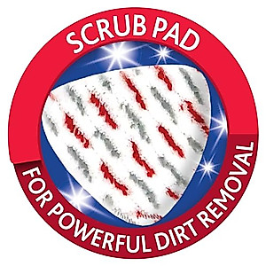 O-Cedar EasyWring Deep Clean Refill (1-Pack) | 40% More Cleaning Power | Microfiber Mop Refill Compatible with O-Cedar EasyWring Spin Mop & Bucket System