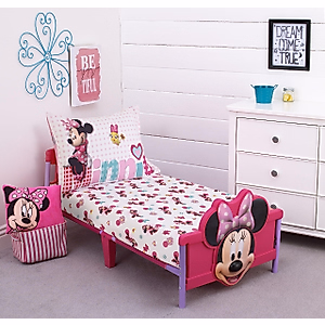Disney Minnie Mouse 2 Pack Toddler Sheet and Pillowcase Set