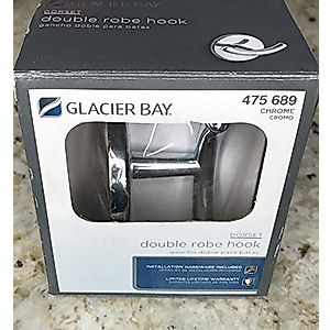 Pegasus Dorset Double Robe Hook in Chrome